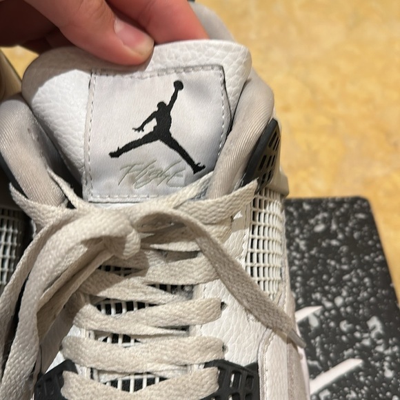 Jordan | Shoes | Air Jordan 4 Authentic Military Black Slightly Used In ...